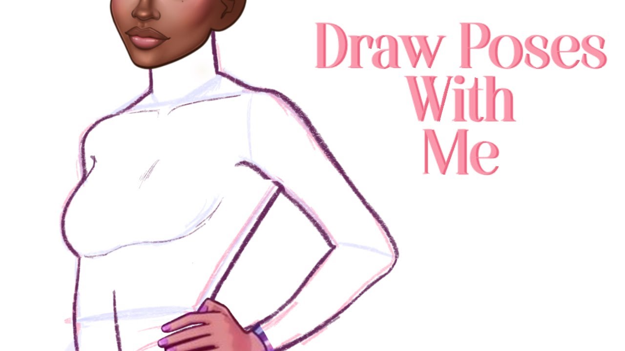 🔴 Poses PT.2 🏾 | Using Ibis Paint X | ANGEL KHH - YouTube