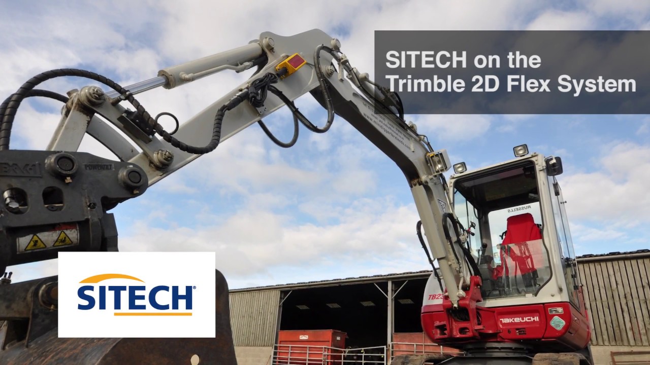 Trimble 2D Flex System explained by Danielle from SITECH UK & Ireland ...