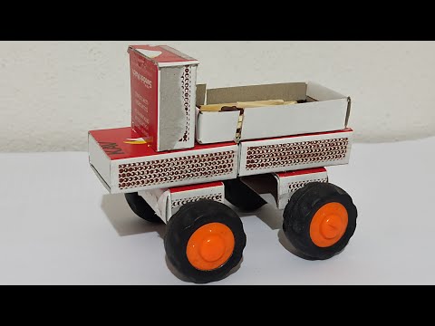 How to Make a Matchbox Car | Kibrit Kutusundan Nasıl Araba Yapılır ?