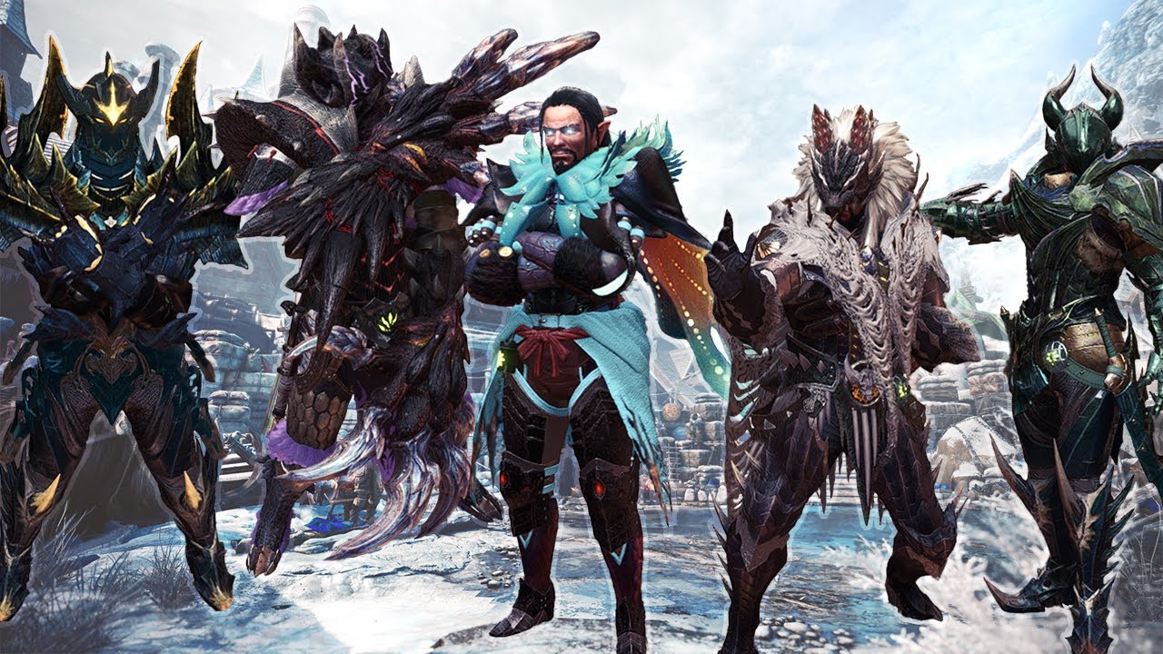 Monster Hunter World Iceborne Male Layered Armor Fashion 6 - YouTube