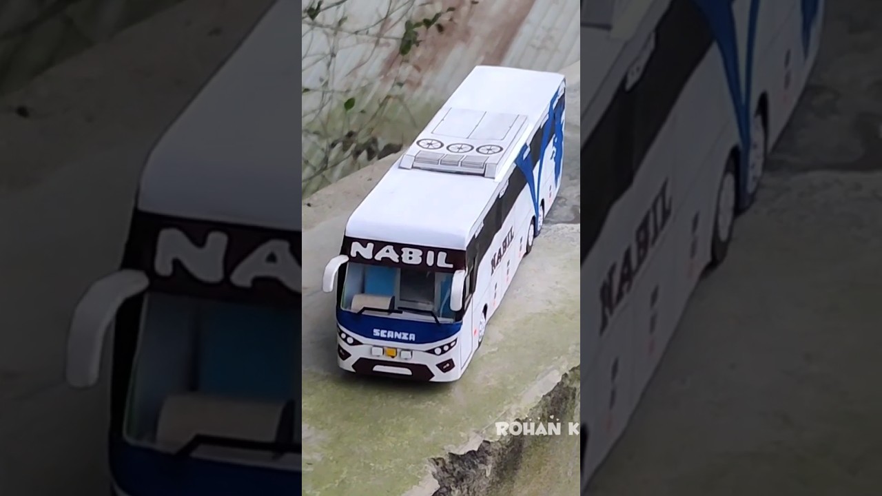 Nabil Scania Multi Axle Miniature Bus #nabil #bus #viral #shorts - YouTube