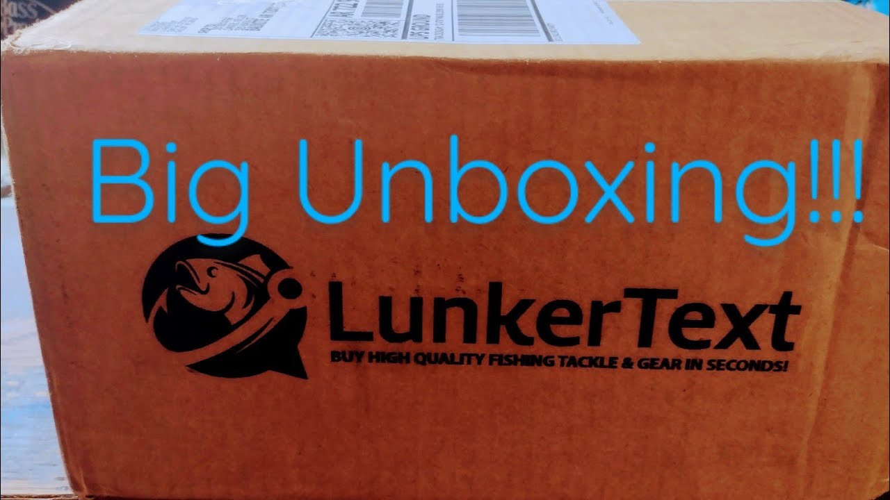 Lunkertext Huge Unboxing! - YouTube