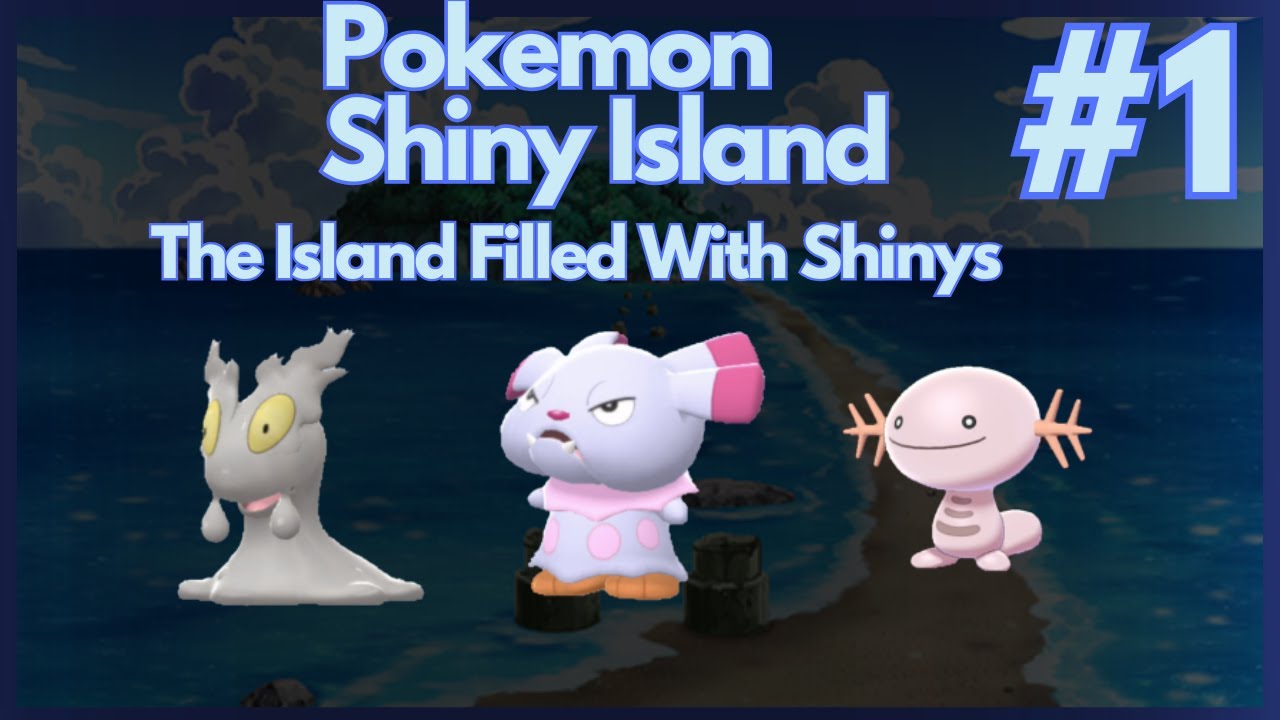 ÖN MED MASSOR AV SHINY POKEMON - Pokemon Shiny Island 1* - YouTube