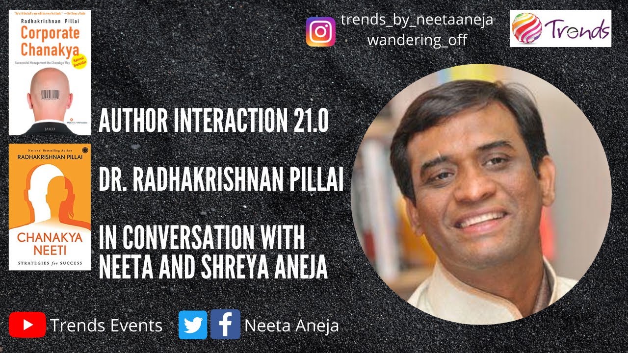 Dr. Radhakrishnan Pillai | Business Author | Corporate Chanakya ...
