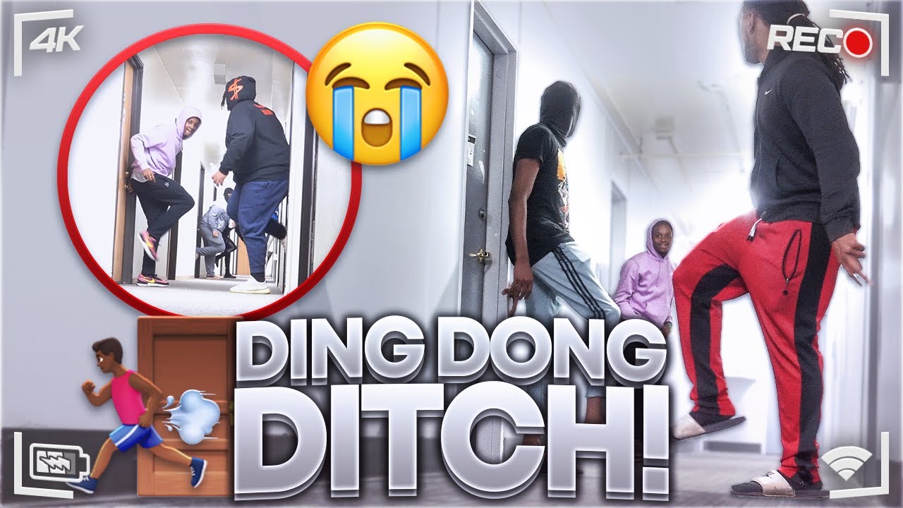CRAZY DING DONG DITCH!! *COLLEGE EDITION* PART 1! - YouTube