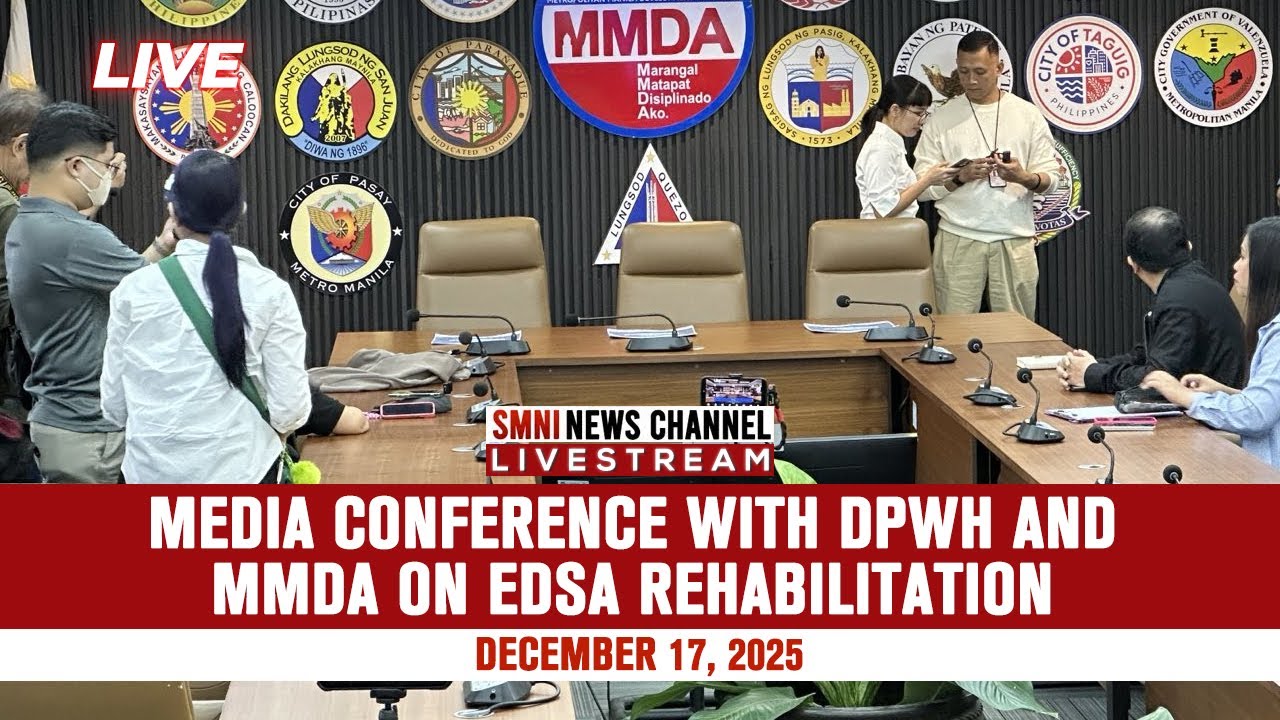 LIVE: Media Conference with DPWH, DOTr, and MMDA on EDSA Rehabilitation ...