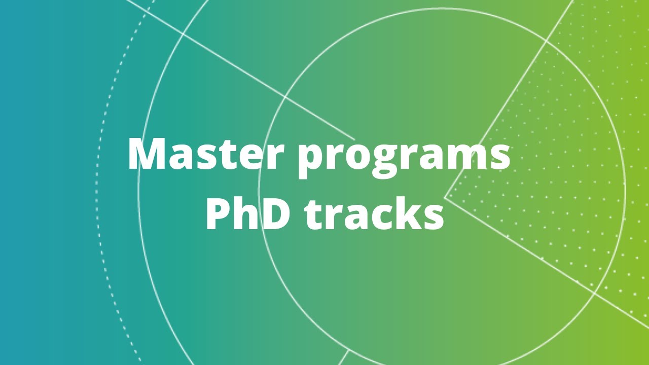 Master programs and PhD tracks at Institut Polytechnique de Paris - YouTube