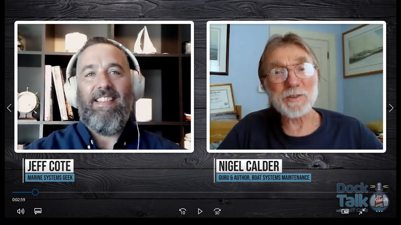 Dock Talk with Jeff Cote and Nigel Calder - Part 1 of 2 - YouTube