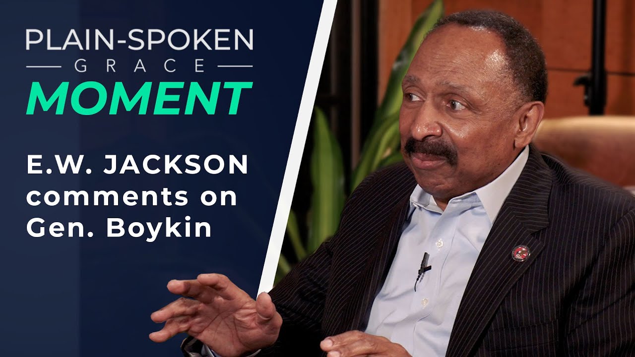 Bishop E.W. Jackson Comments on Lt. Gen Jerry Boykin | Plain-Spoken ...