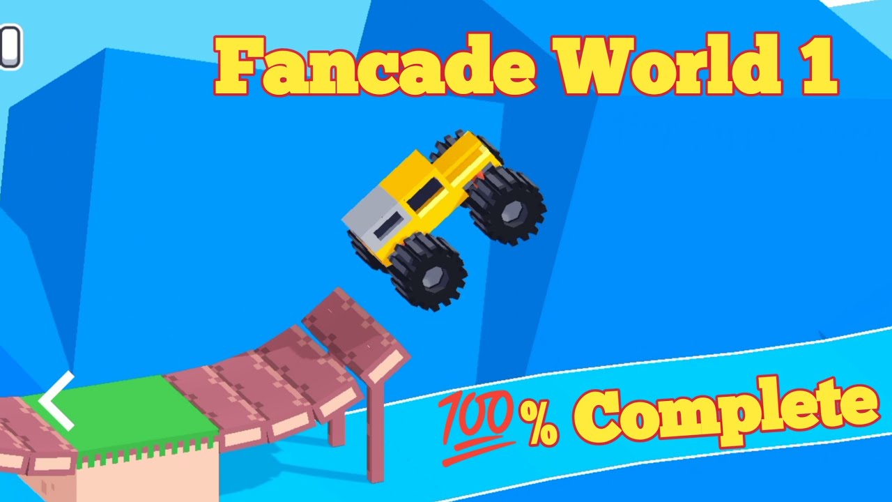 Fancade World 1 Complete 100% - YouTube
