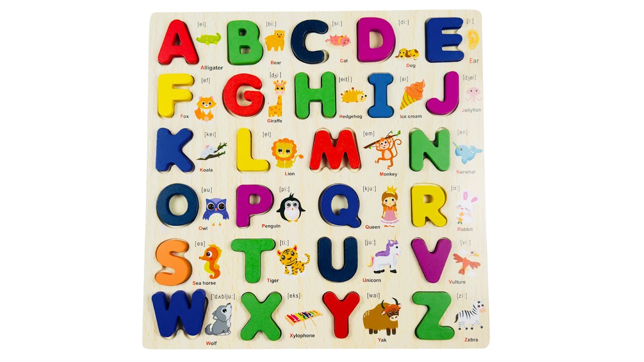 Learn the ABCs Puzzle! | Help Me Find the Letters | Preschool Learning ...