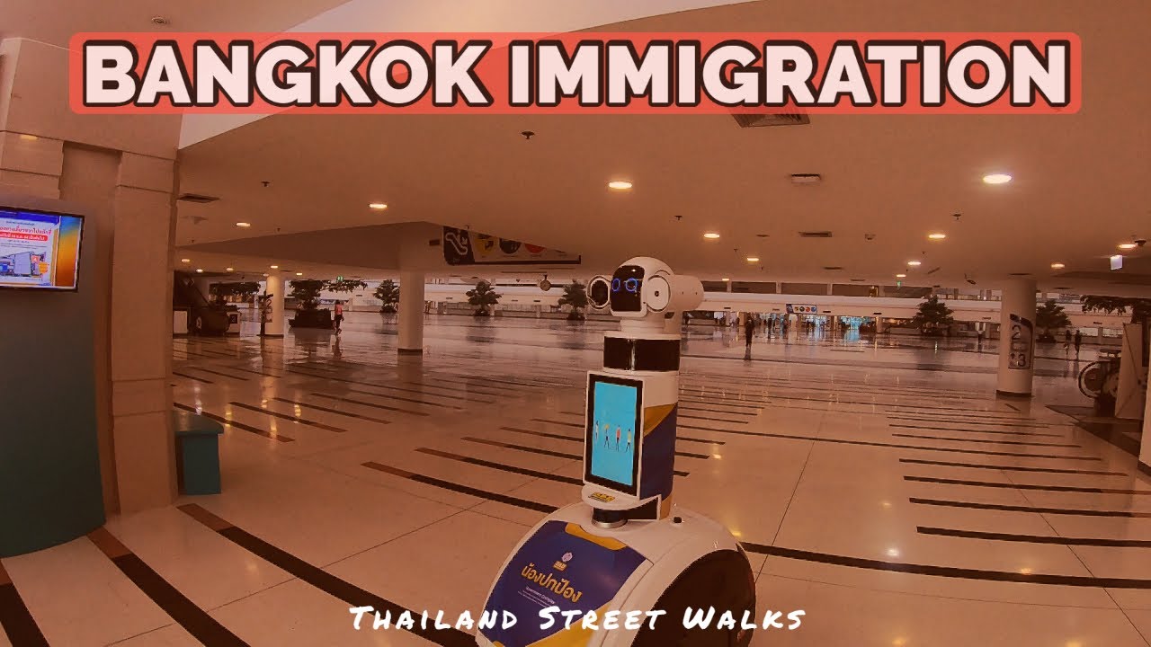 Bangkok Immigration Office - Chaengwattana Jan 2022 - YouTube