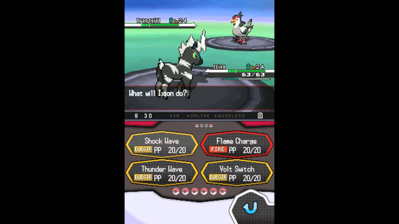 Pokémon White Playthrough Highlights - Rival Cheren Fourth Battle - YouTube