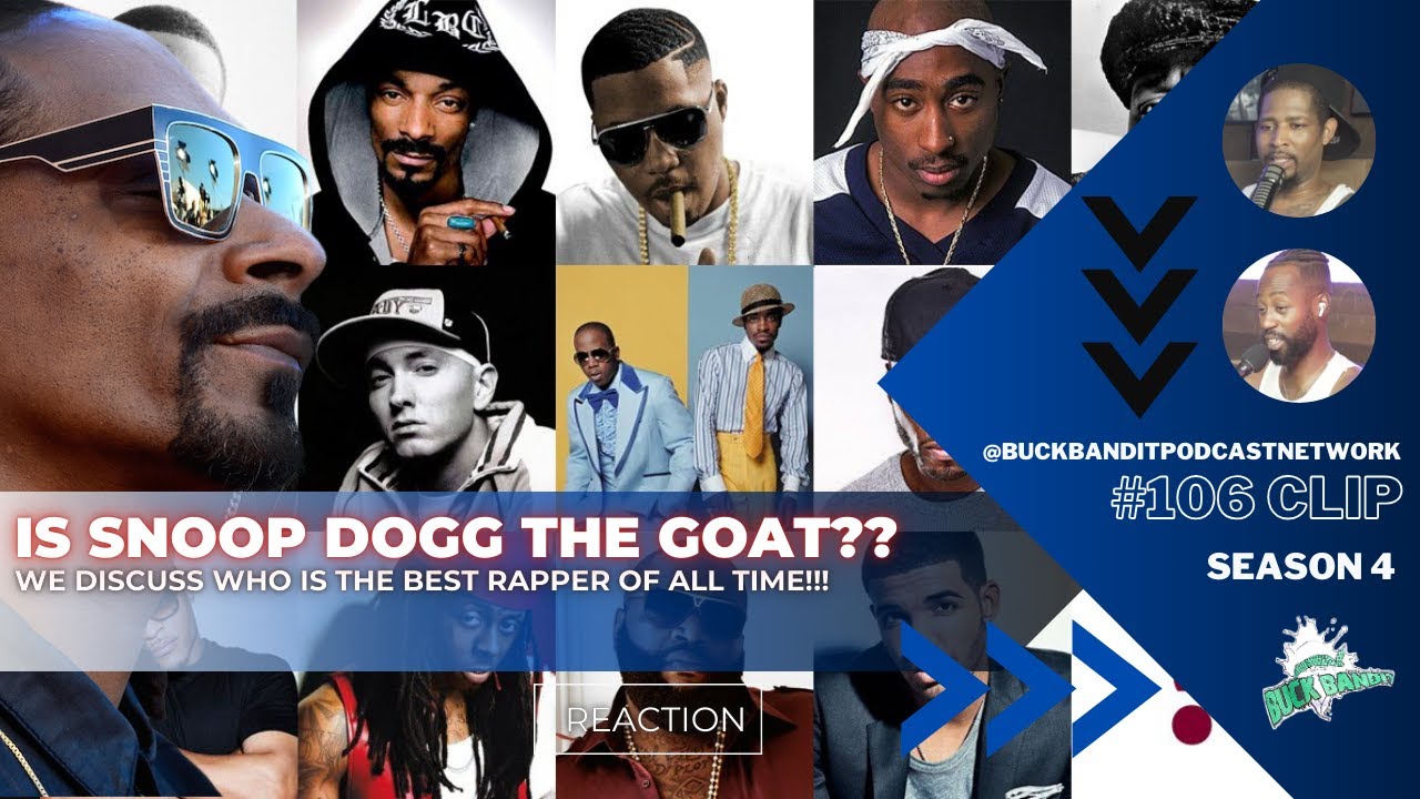 Snoop Dogg "I'm definitely the "GOAT" Greatest Rapper of All Time, who ...