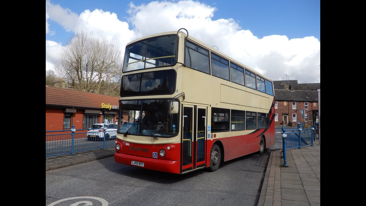 Mega Rare Allocation! Stotts of Oldham Volvo B7TL LJ55BSY on the Very ...