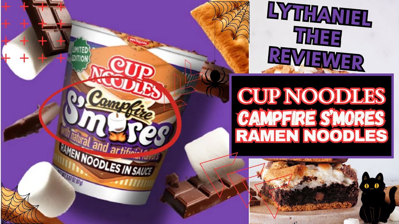 Cup Noodles S'mores Ramen Review - YouTube