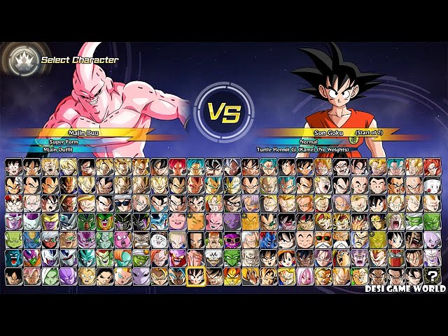 Dbz Af Mugen Characters