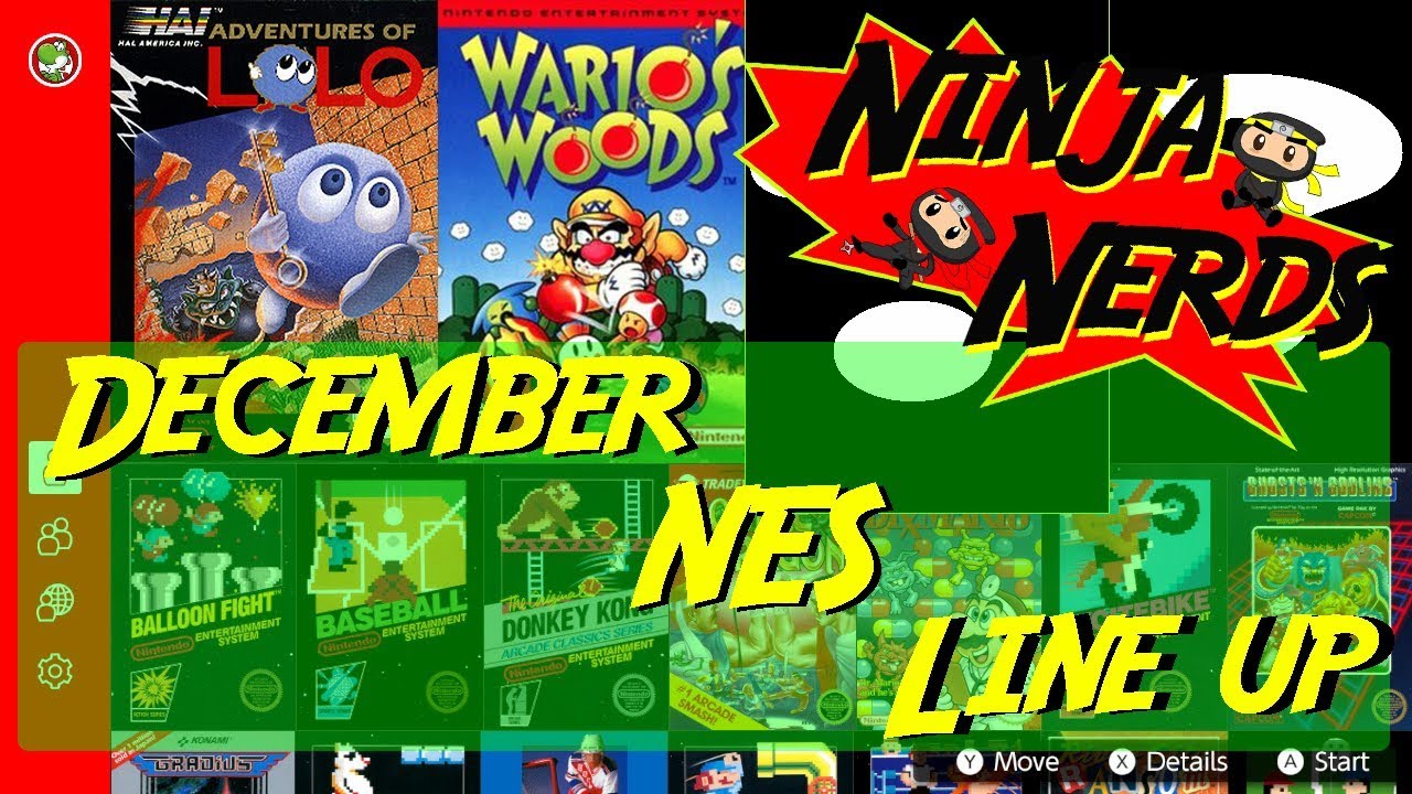 Nintendo Switch NES Games Coming In December|Nintendo Switch Online ...