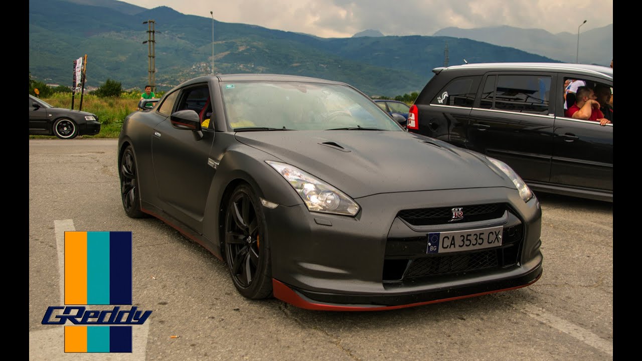 Nissan GTR with GReddy Exhaust - Launch Control SOUND ! - YouTube