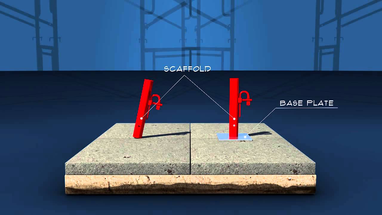 Scaffold Base Plates Sills Preview Lesson 4 YouTube
