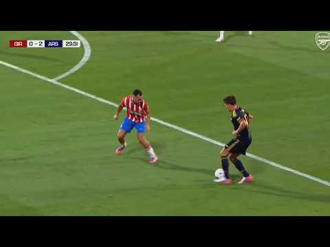 Christos Tzolis First GOAL for Arsenal vs Girona