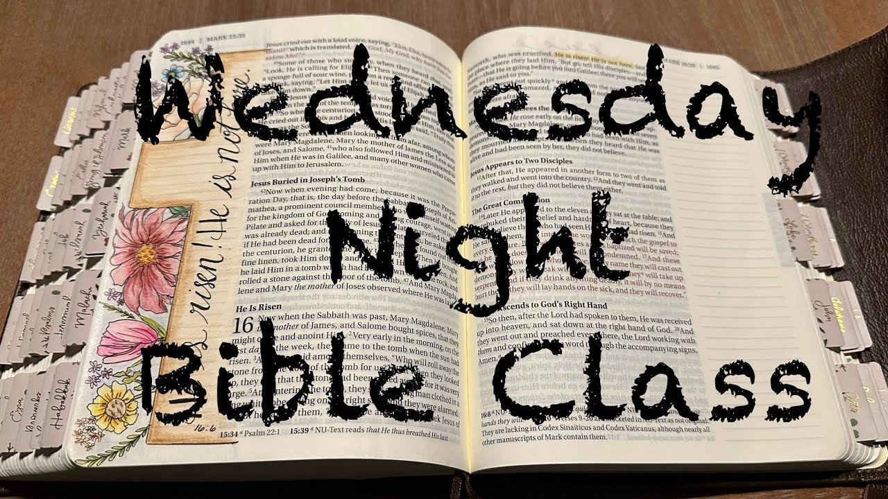 5-25-22 Wednesday Night Class - YouTube