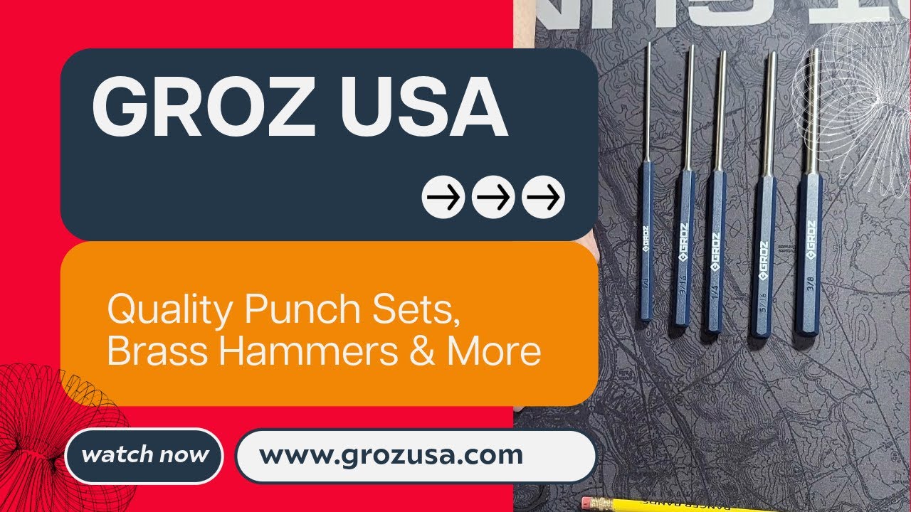 MORE TOOLS FROM GROZ USA - YouTube