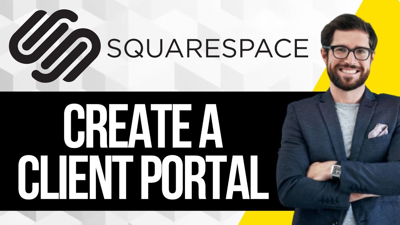 How to Create a Squarespace Client Portal - YouTube