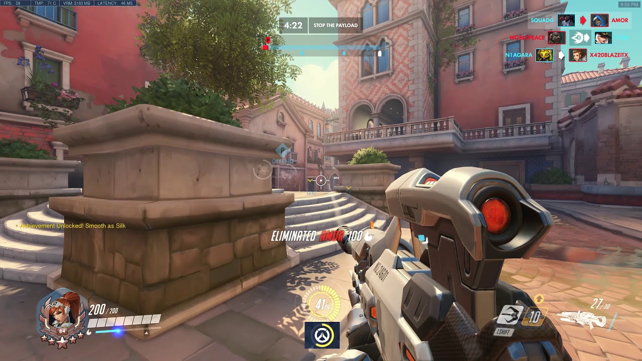 Overwatch Widowmaker Achievement - Smooth as Silk (EASY NO NEED FOR ...