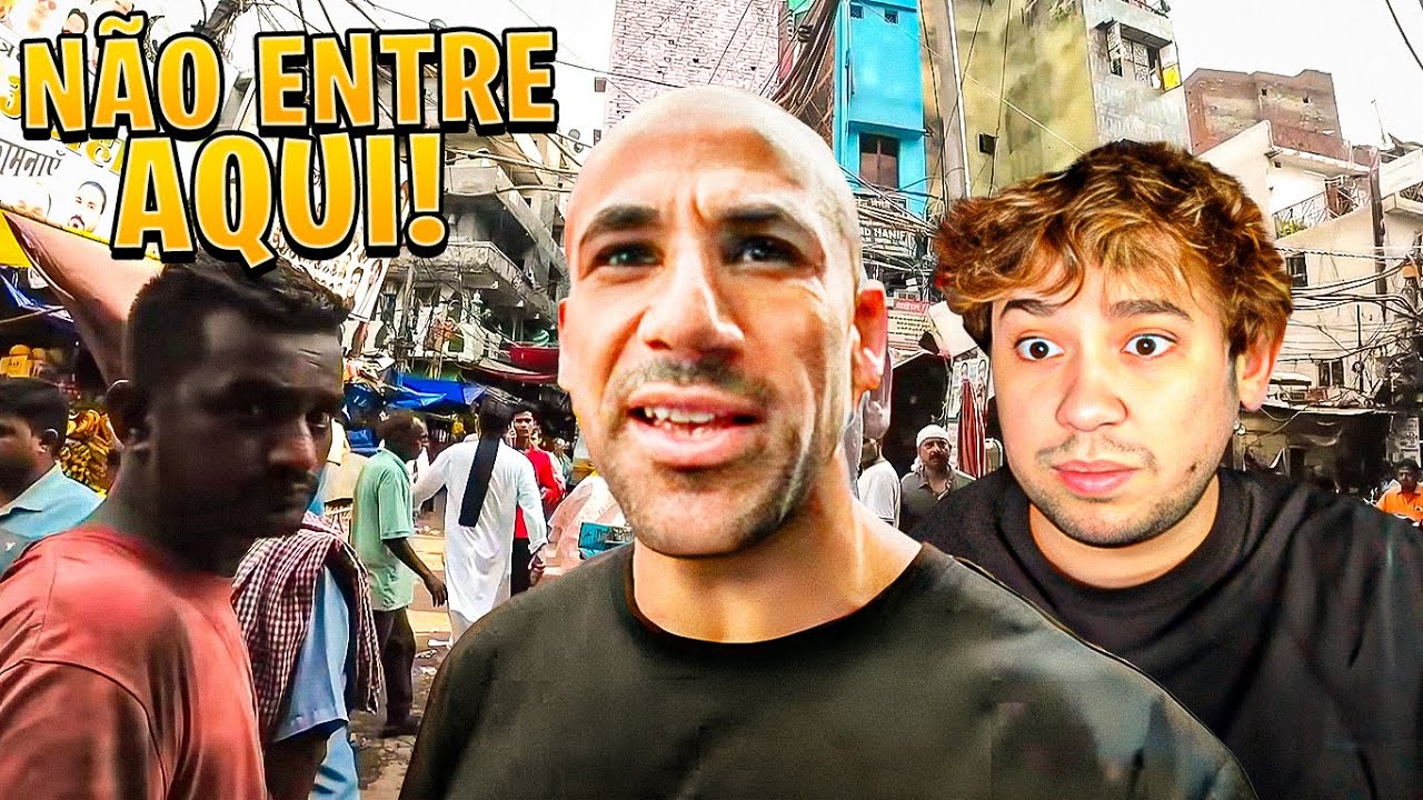 COMO É DENTRO DE UMA FAVELA NA INDIA, NOVA DELHI! - YouTube