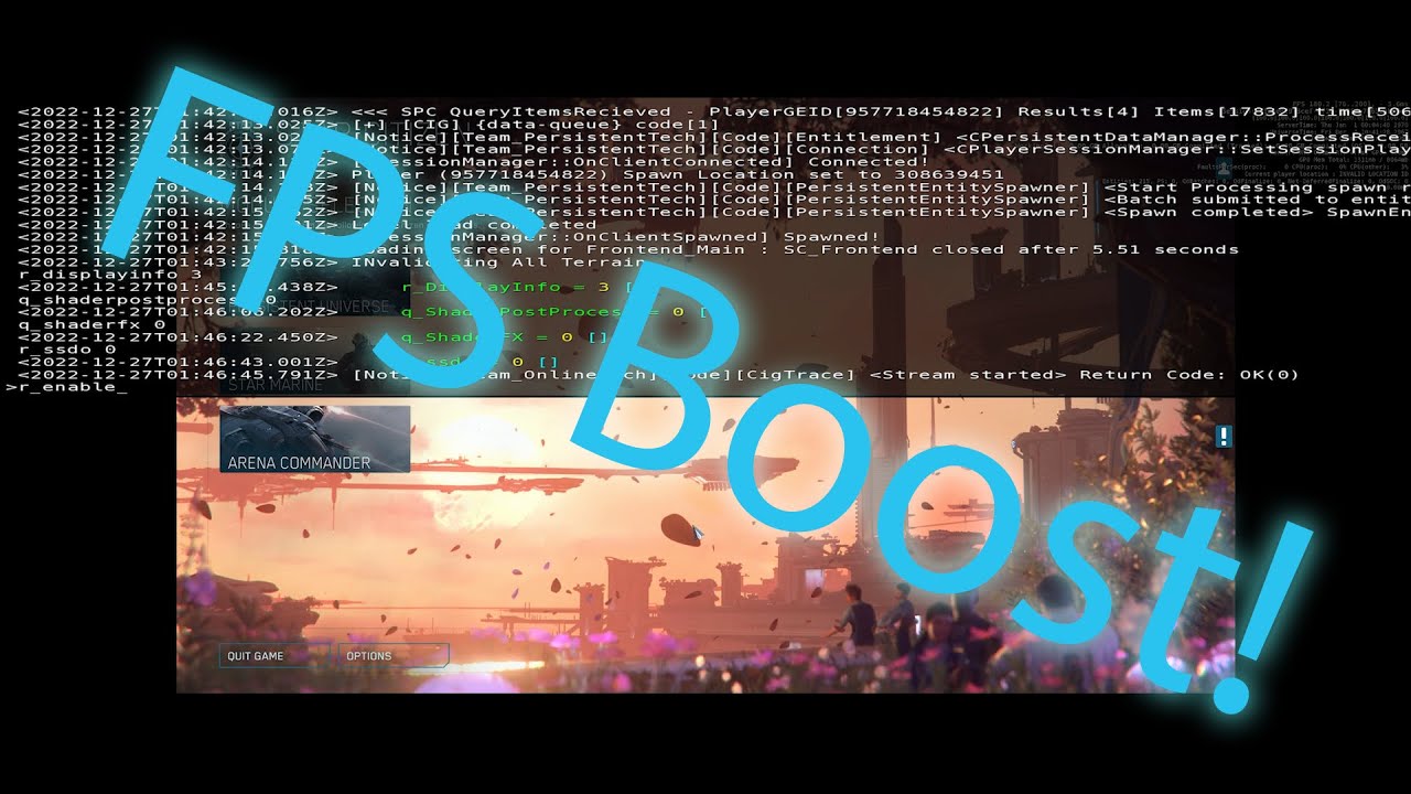 Simple FPS Upgrades | Star Citizen | Optimizations - YouTube