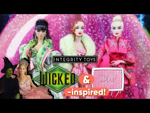 Integrity Toys 'Popular' FR Monogram Gift Set REVIEW (Wicked & Dior-Inspired Outfits!)