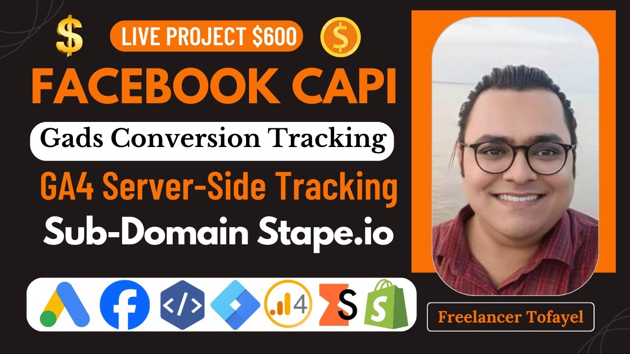 Live Project $600 | FB CAPI Server-Side | GA4 | Gads Conversion ...