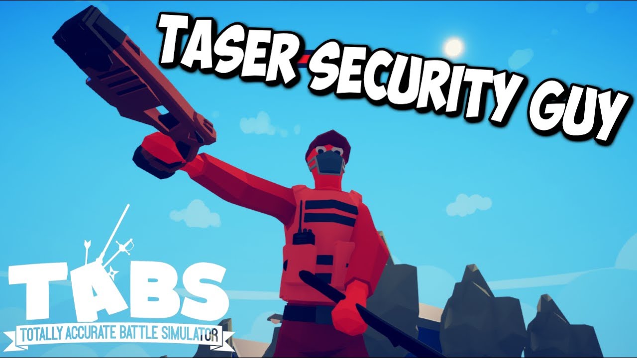⚡Taser Security Guy vs Every Faction - Totally Accurate Battle ...