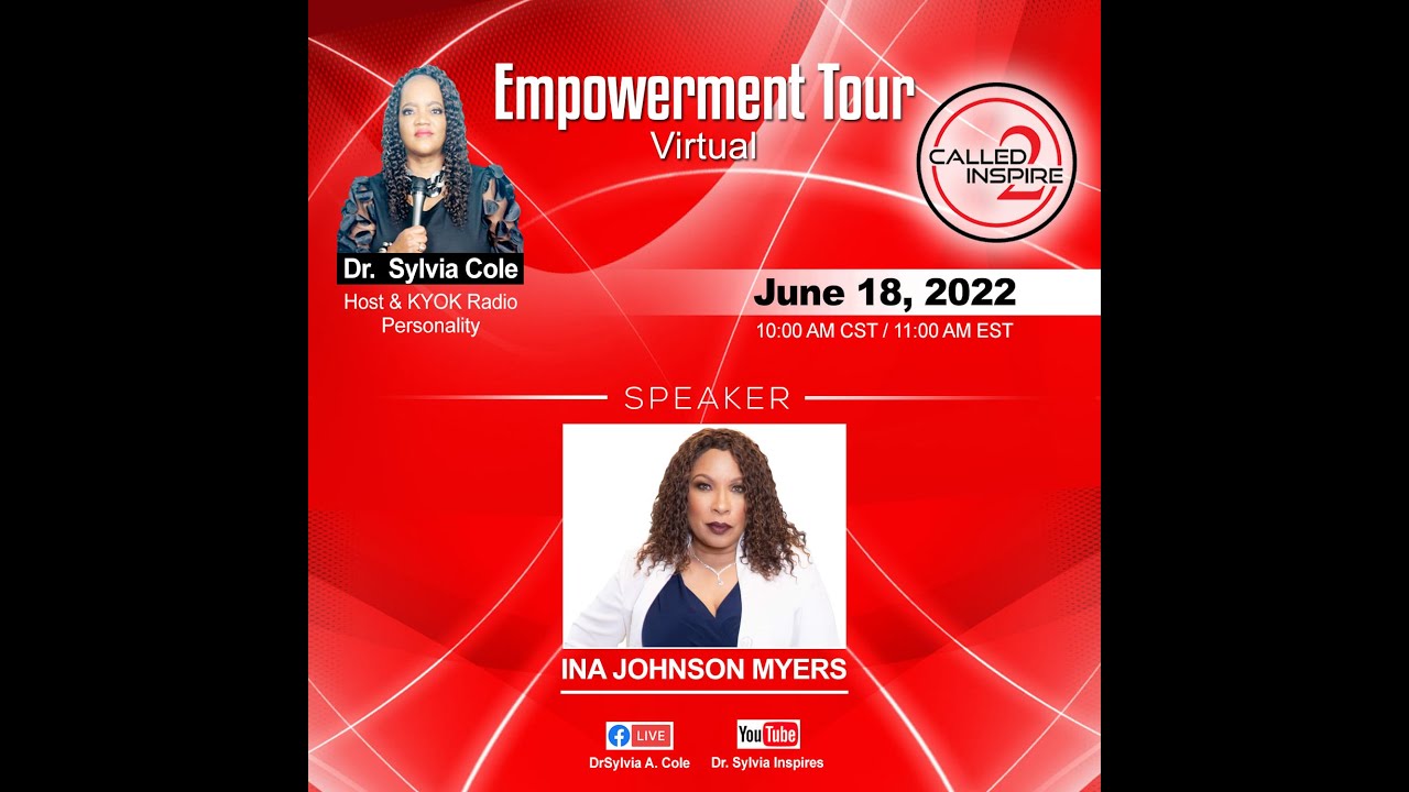 Ina Johnson Myers Call 2 Inspire Empowerment Tour - YouTube