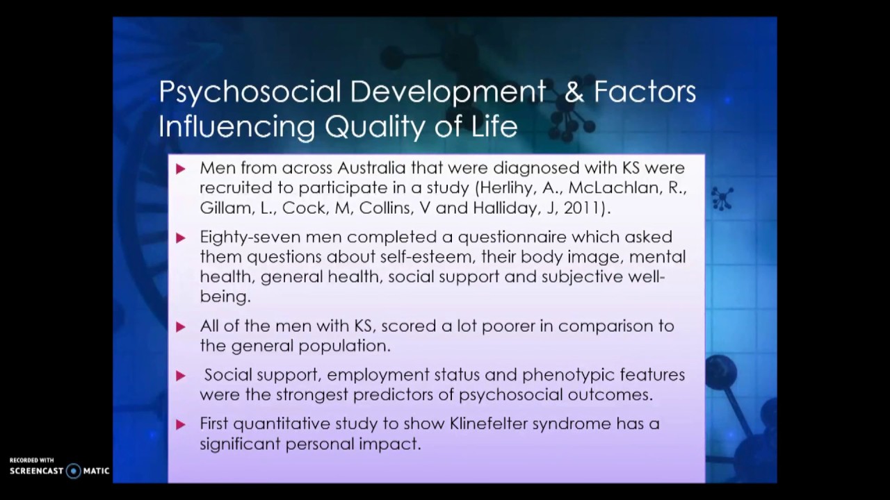 Klinefelter Syndrome by Natasha McKnight - YouTube