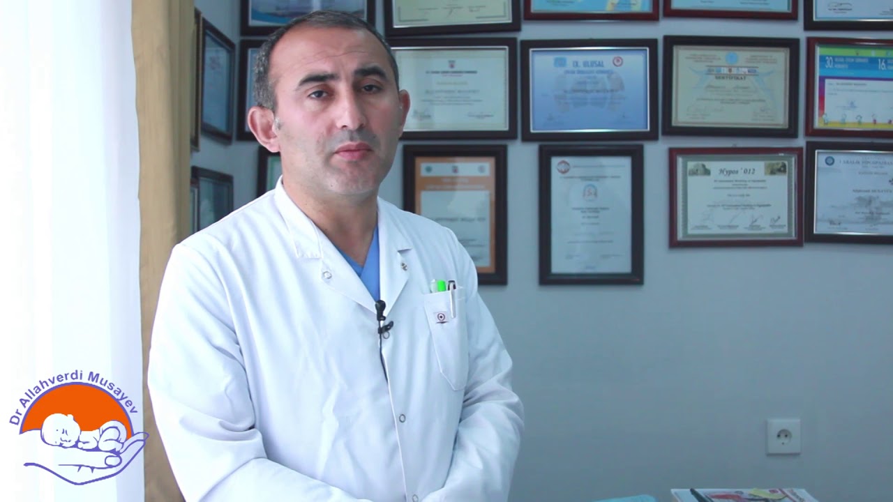 Dr Allahverdi Musayev - Hidronefrozlar uşaqlarda böyrək genişlənməsi ...