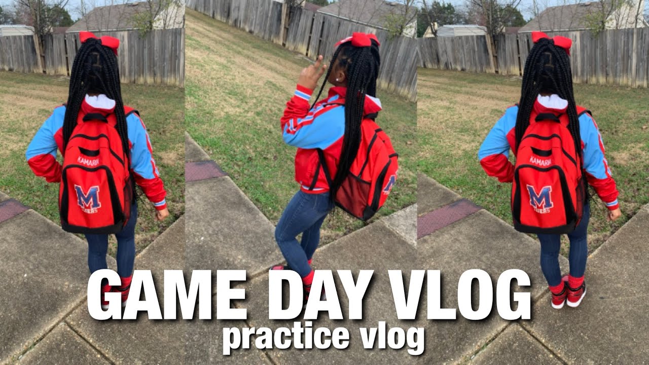 Game day vlog ( practice vlog included ) ️ - YouTube