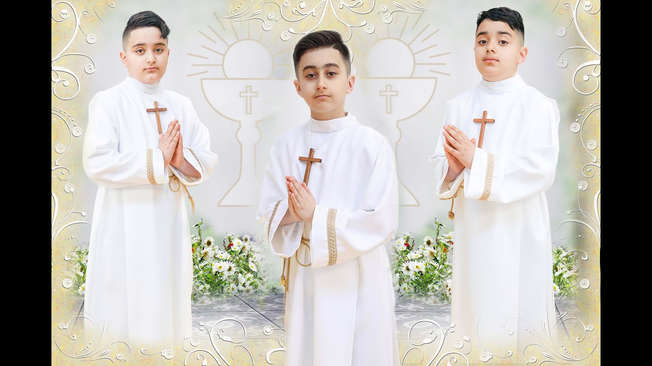 First Communion Party of Joseph, Paul, and Peter - YouTube