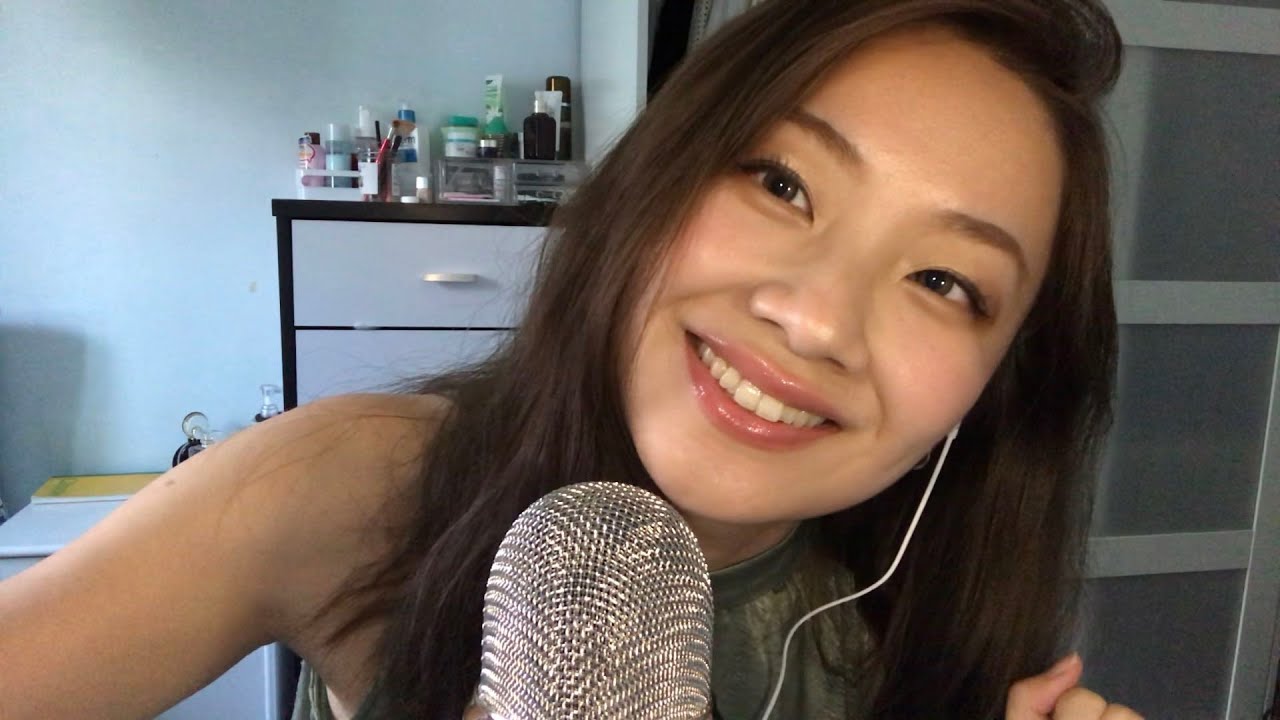 My first ASMR video (in English, Chinese, French and Korean) - YouTube