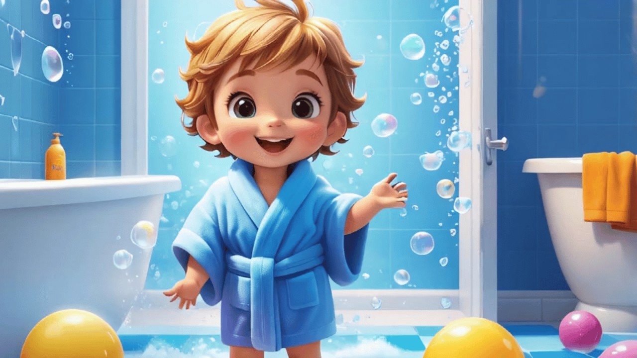 Bubbly Bath Time Song | Fun Bath Time for Kids | Bubble Bath & Nursery ...