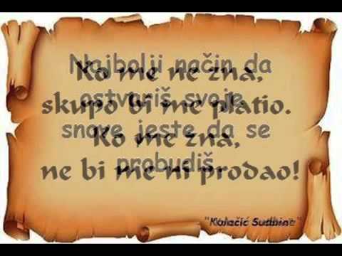 mudre izreke wmv - YouTube
