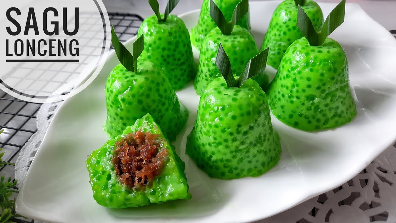 KUE SAGU LONCENG UNTI KELAPA | Kue Tradisional - YouTube