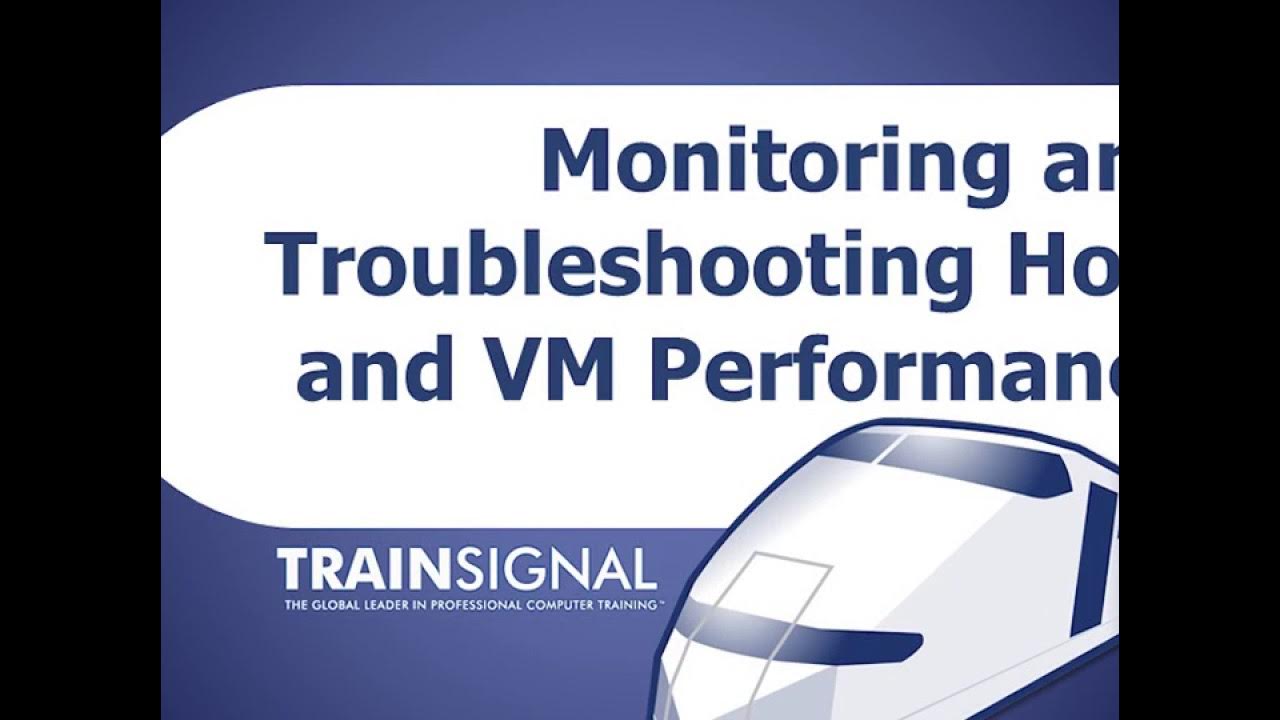 Monitoring & Troubleshooting Host VM Performance in vMware vSphere - YouTube