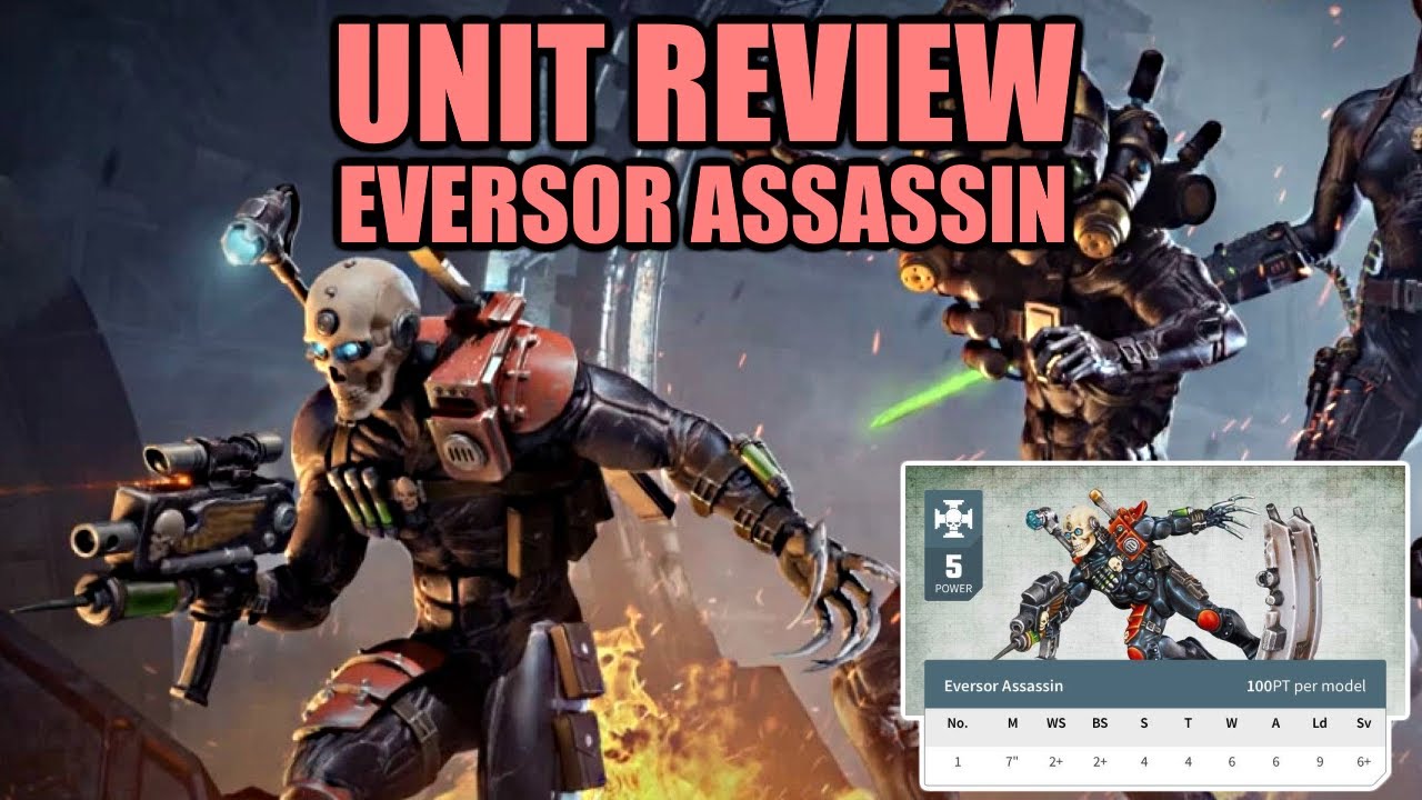 Imperial Eversor Assassin Unit Review │ Warhammer 40k 9th Edition ...