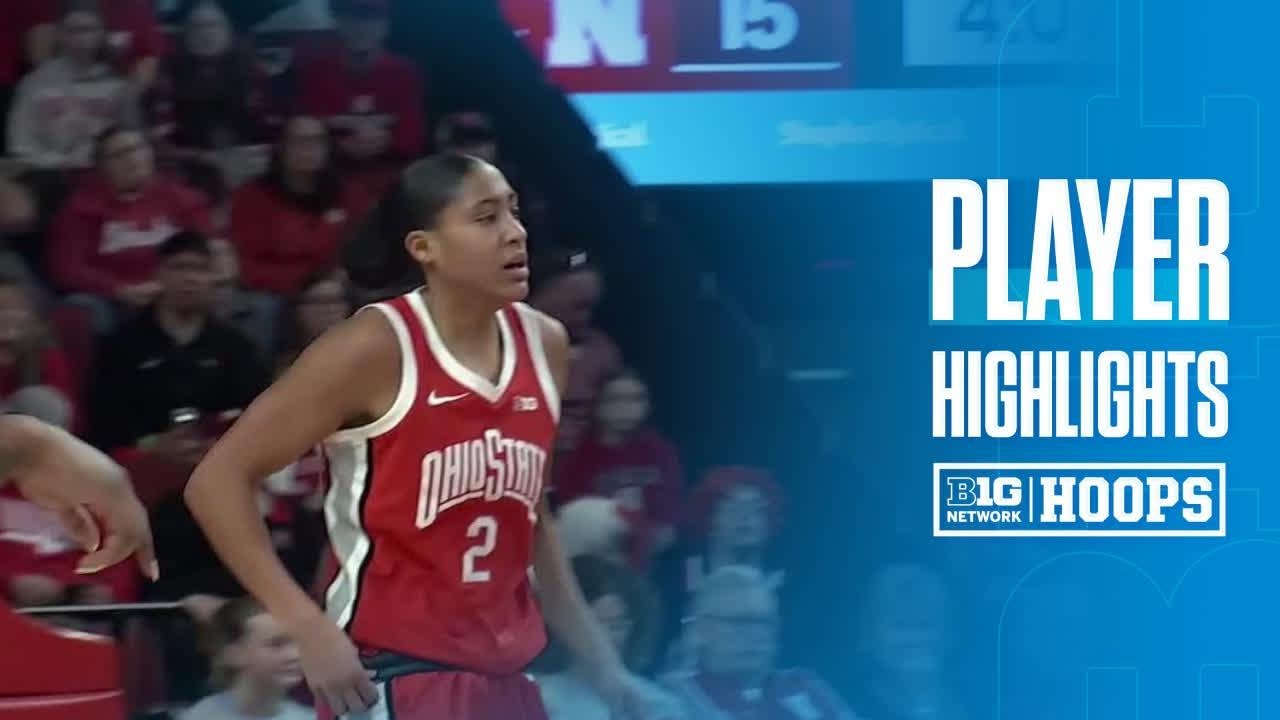 Taylor Thierry 23 PTS 7 REB Day vs. Nebraska | Ohio State Women's ...
