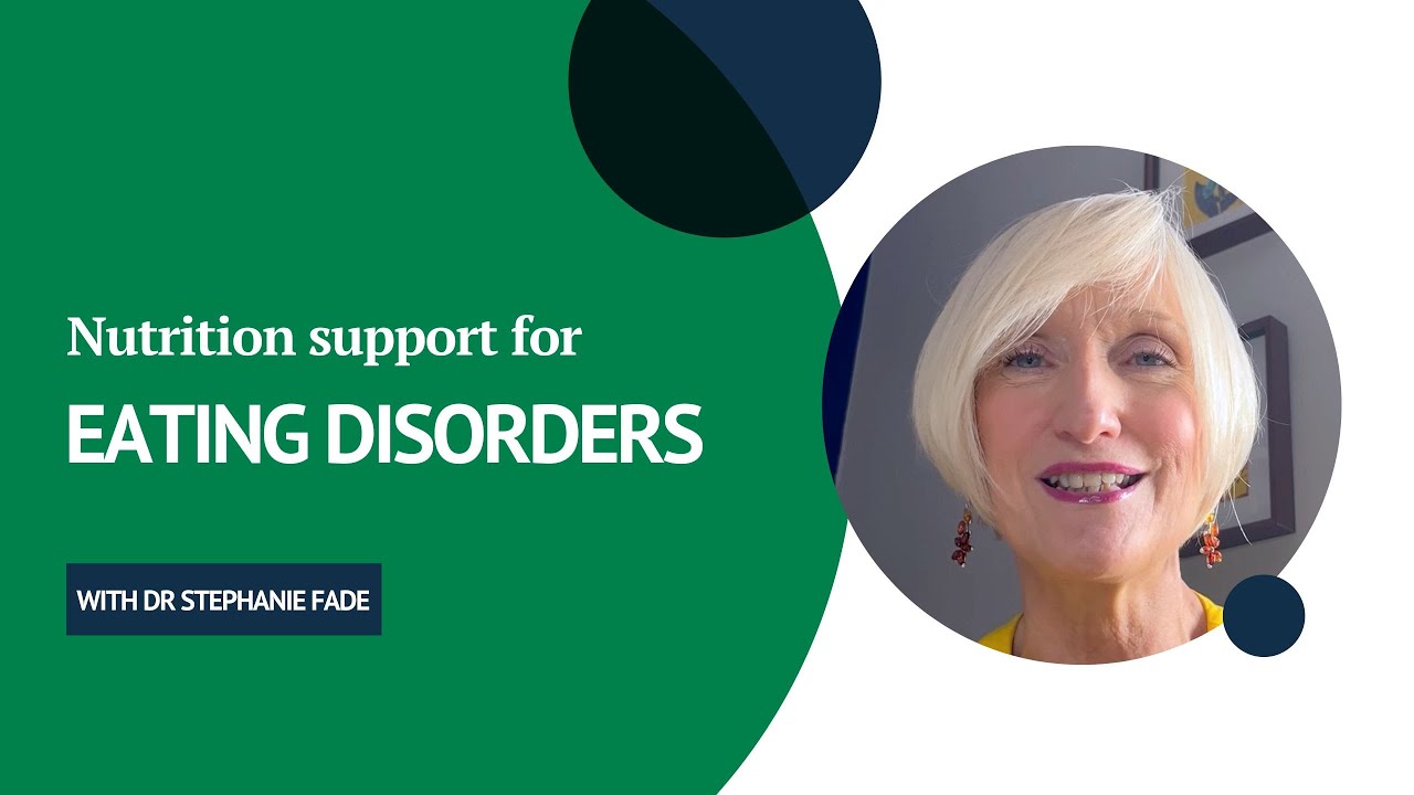 Nutrition support for eating disorders - YouTube