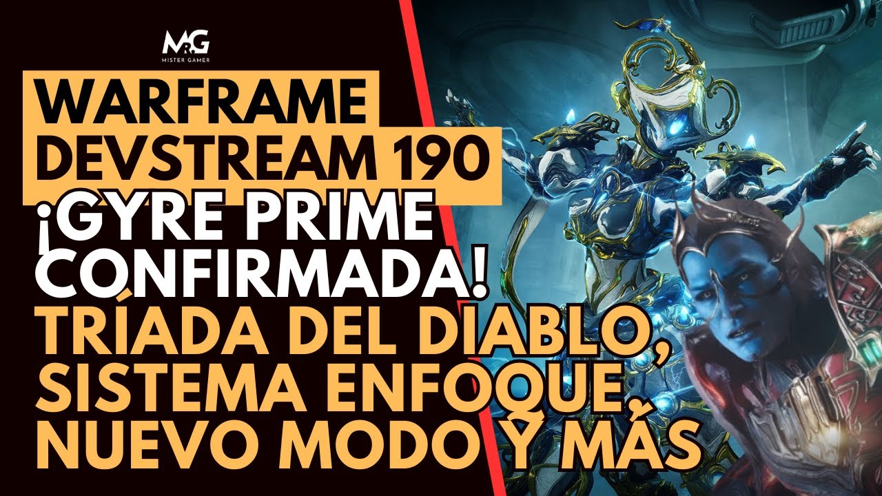 🔥 WARFRAME DEVSTREAM 190 | La Tríada del Diablo, Uriel y Nuevos ...