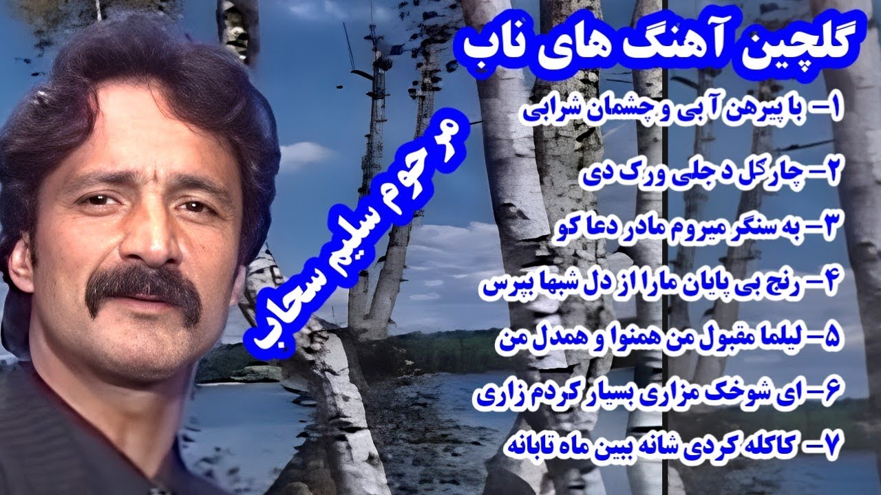 کست گلچین آهنگ های سلیم سحاب Salim sahab best song - YouTube