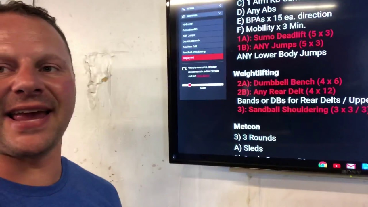 Athlete Program Design Tips from The Underground Strength Gym - YouTube